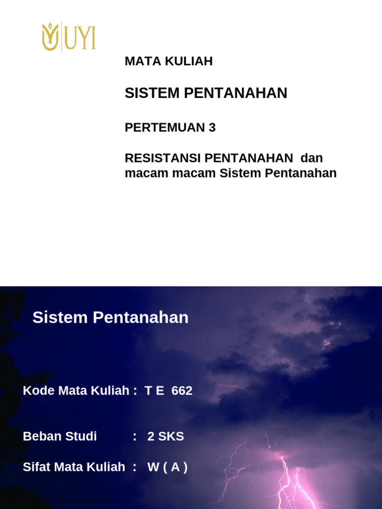 Pentanahan 3 | PDF