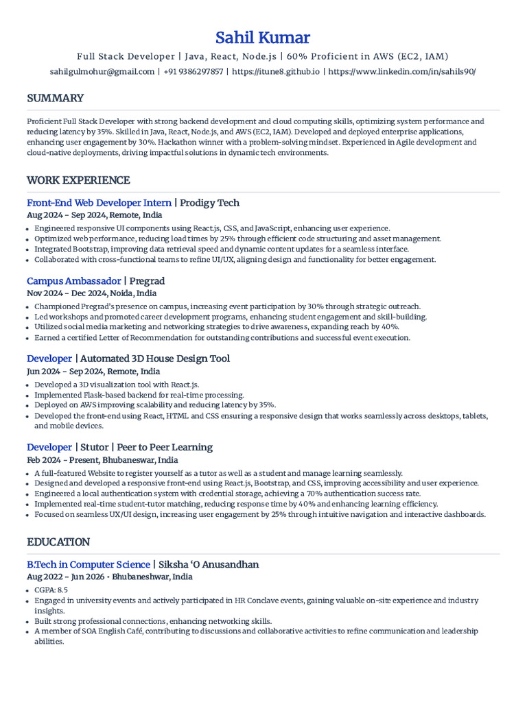 Sahil Kumar: - Prodigy Tech | PDF | Cloud Computing | Artificial Intelligence