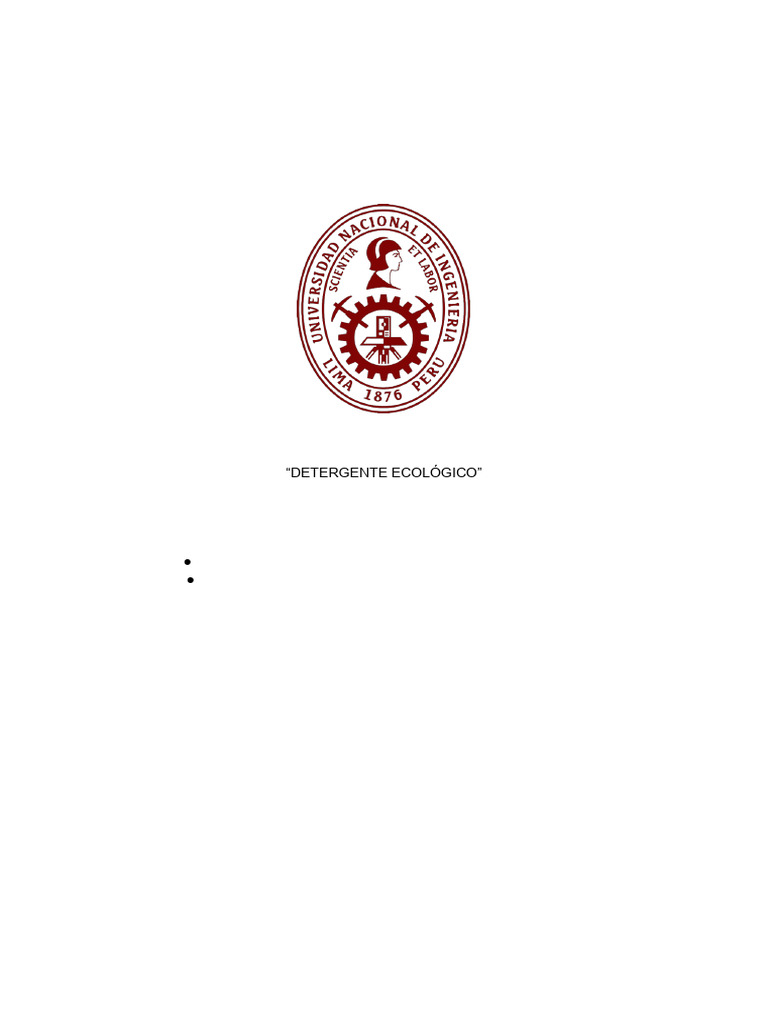 Proyecto Final DISEÑO Y EVAL | PDF | Contaminación | Detergente