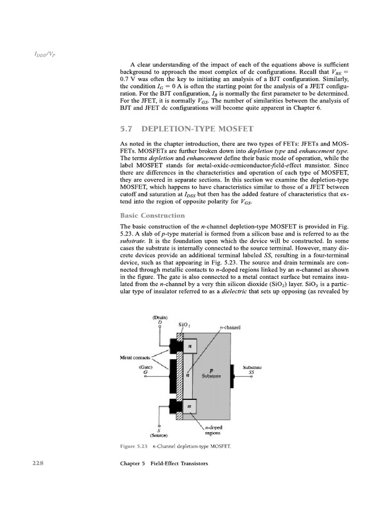 Part II Dmosfet&Emosfet | PDF