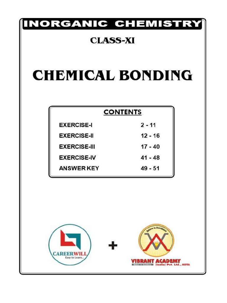 Chemical Bonding - Sheet | PDF