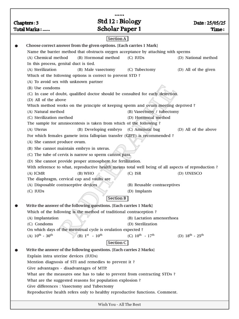 ScholarPaper1 - D25 May 2025 | PDF | Birth Control | Uterus