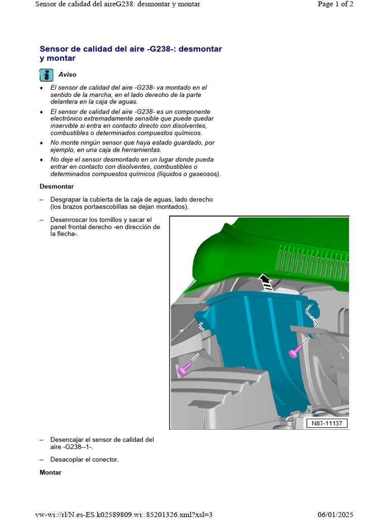 Sensor de Calidad Del Aire - G238 | PDF