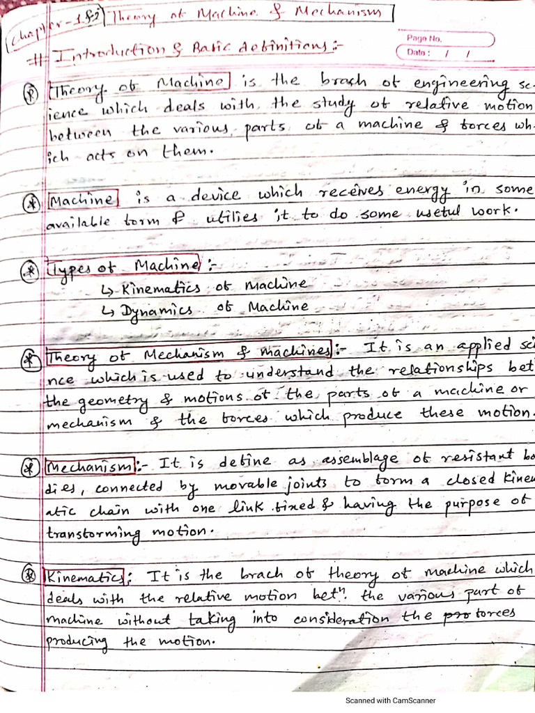 TOMM I Complete Theory | PDF