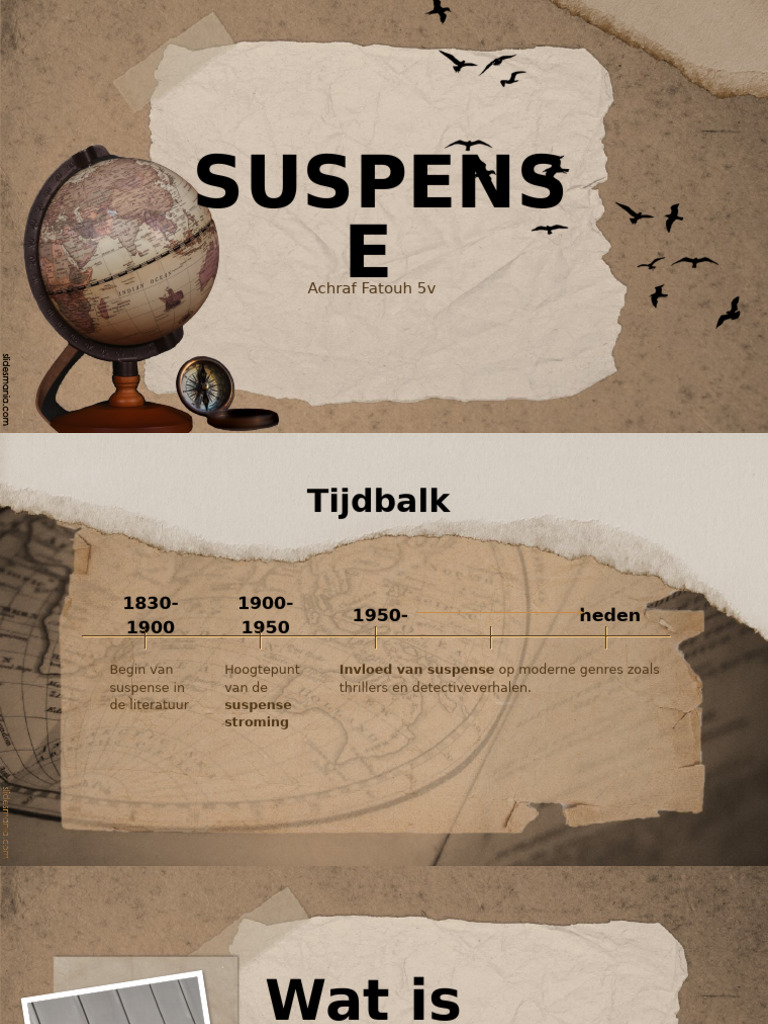 Suspense Powerpoint Frans | PDF