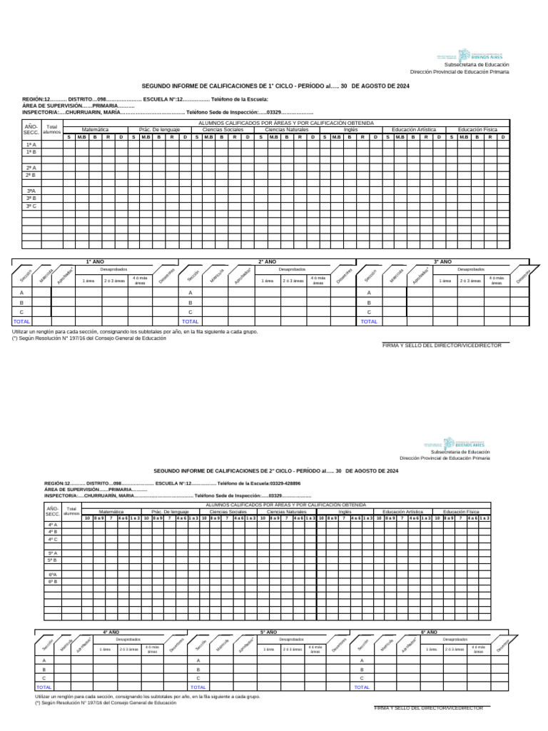 Pic Sic Tic 2º Ciclo 2024 | PDF | Science