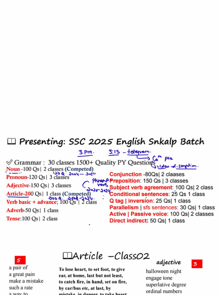 Article Class 02 Annotation PDF | PDF