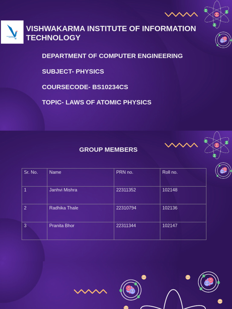 Physics Complete PPT PBL | PDF | Atomic Orbital | Nuclear Physics