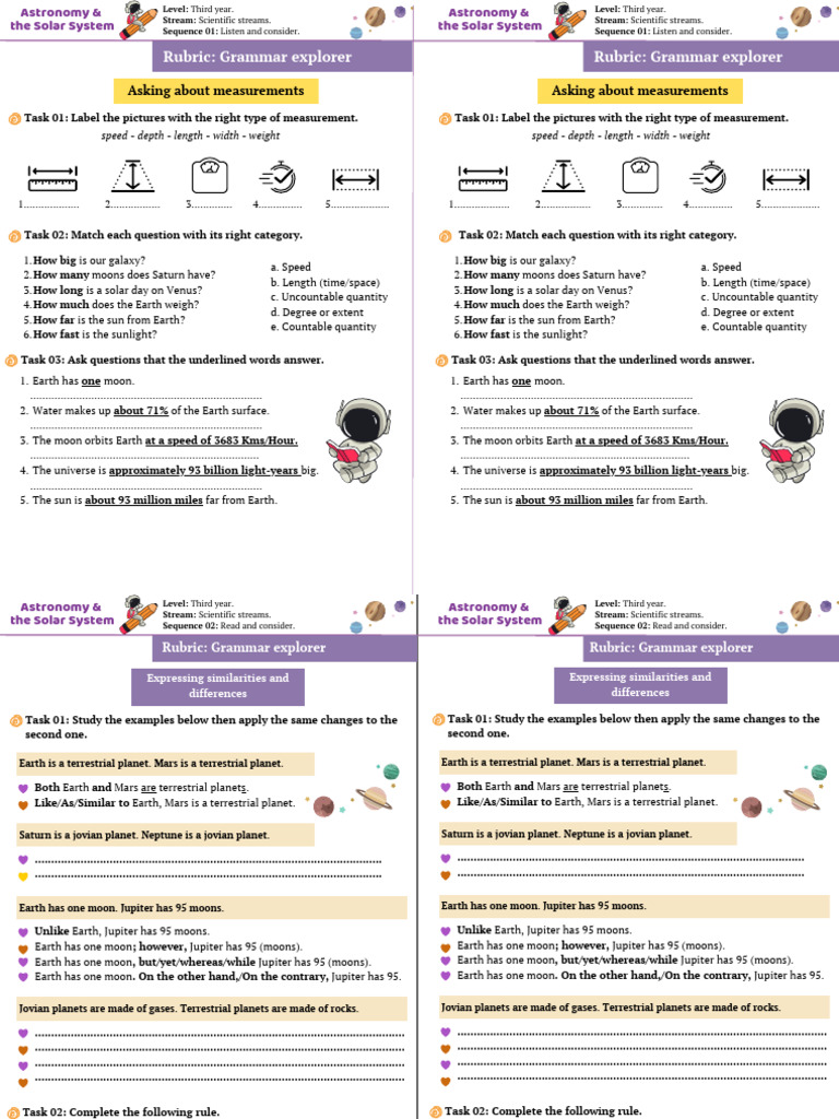 Astronomy & The Solar System PDF | PDF | Planets | Jupiter