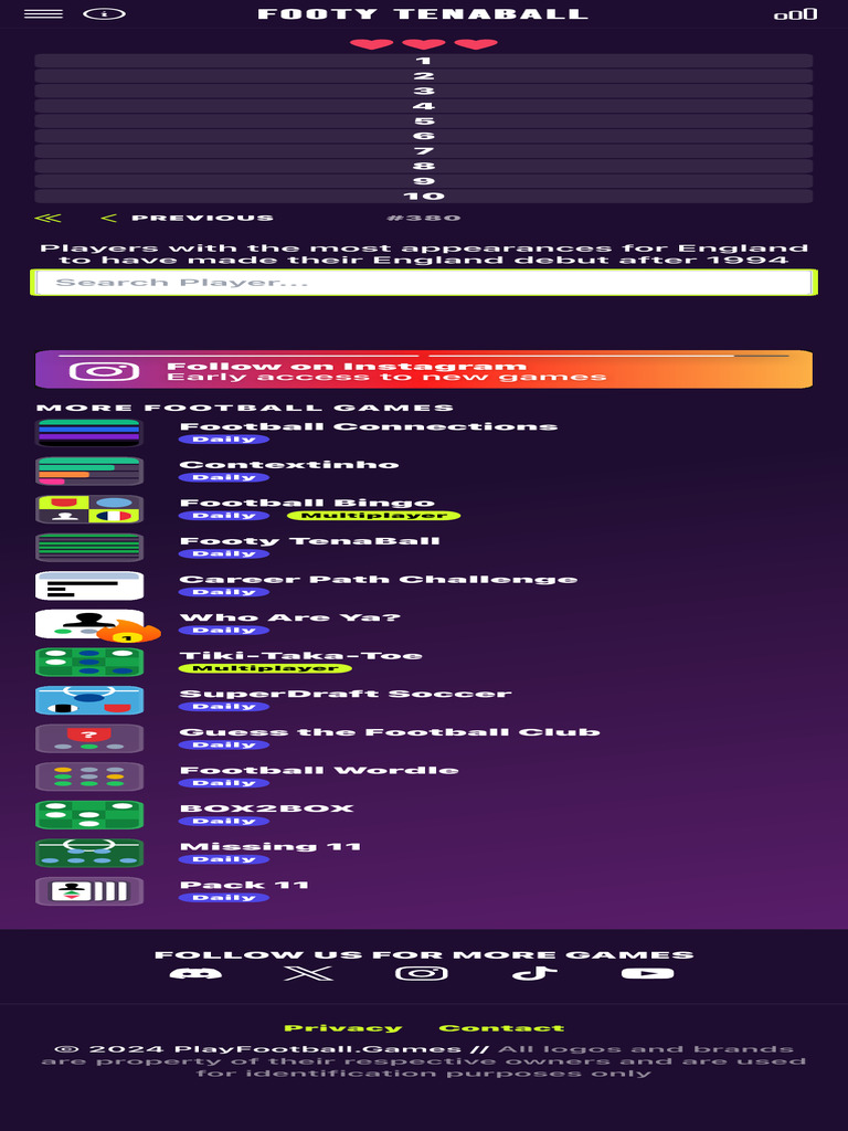 Footy TenaBall - Play Football Tenable | PDF