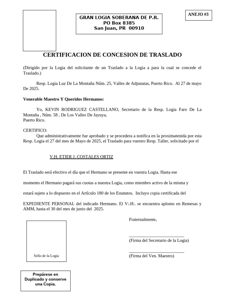 Traslado - Concesion Anejo3 Etier J Costales 2 | PDF