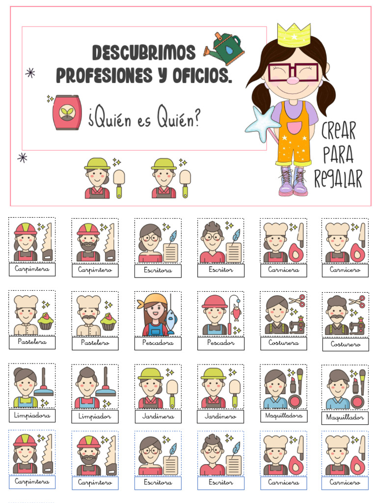 Caja 2 APRENDO PROFESIONES Y OFICIOS mfn1cz | PDF | Horneando