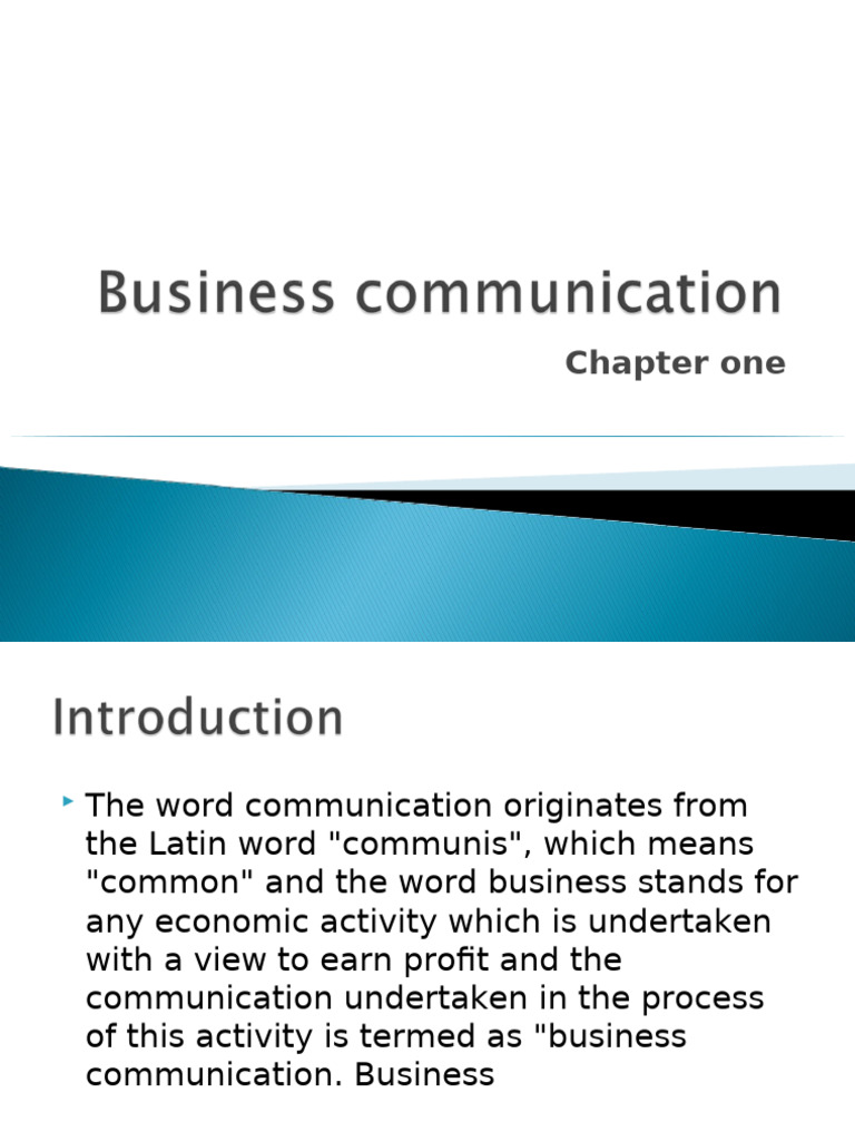 Understanding Business Communication Basics | PDF | Communication ...
