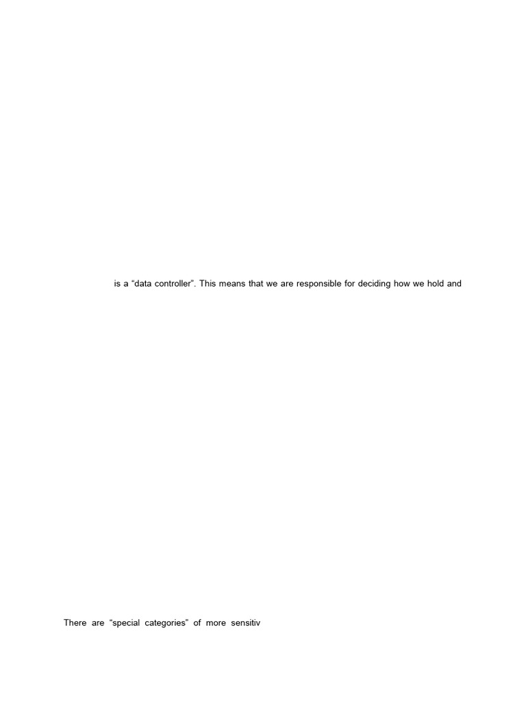 GDPR Privacy Notice for Employees | PDF | Employment | Business