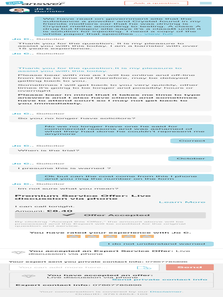 Httpsmy Secure - Justanswer.co - UkquestionindexcontinueTheConversation ...