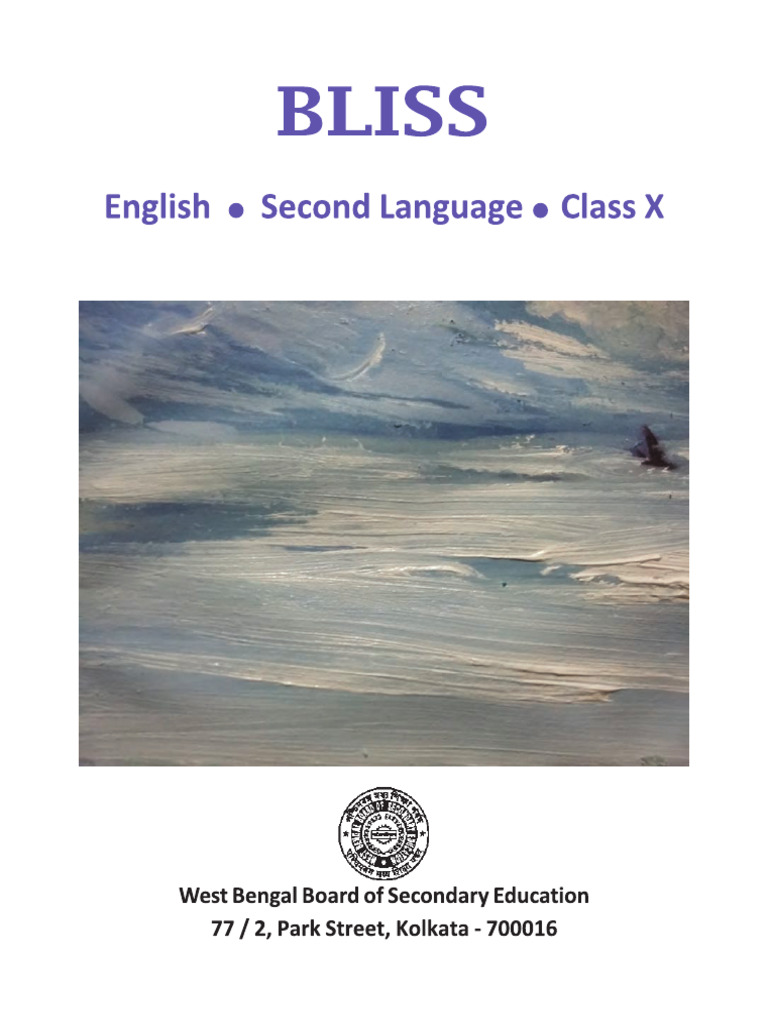 English (Second Language) Text Book WBBSE | PDF