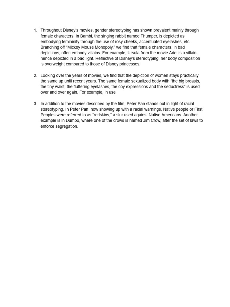 "Mickey Mouse Monopoly" Discussion Questions | PDF