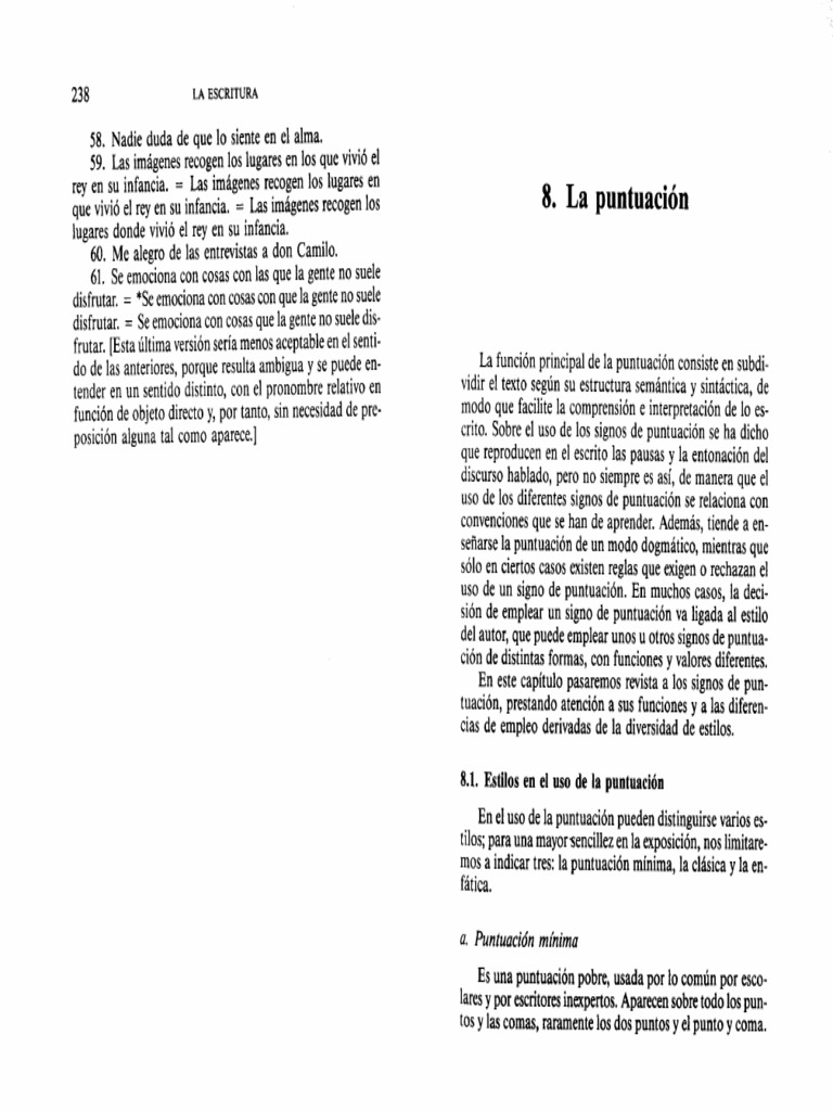 Tipos y Funciones de la Puntuación | PDF | Puntuación | Coma