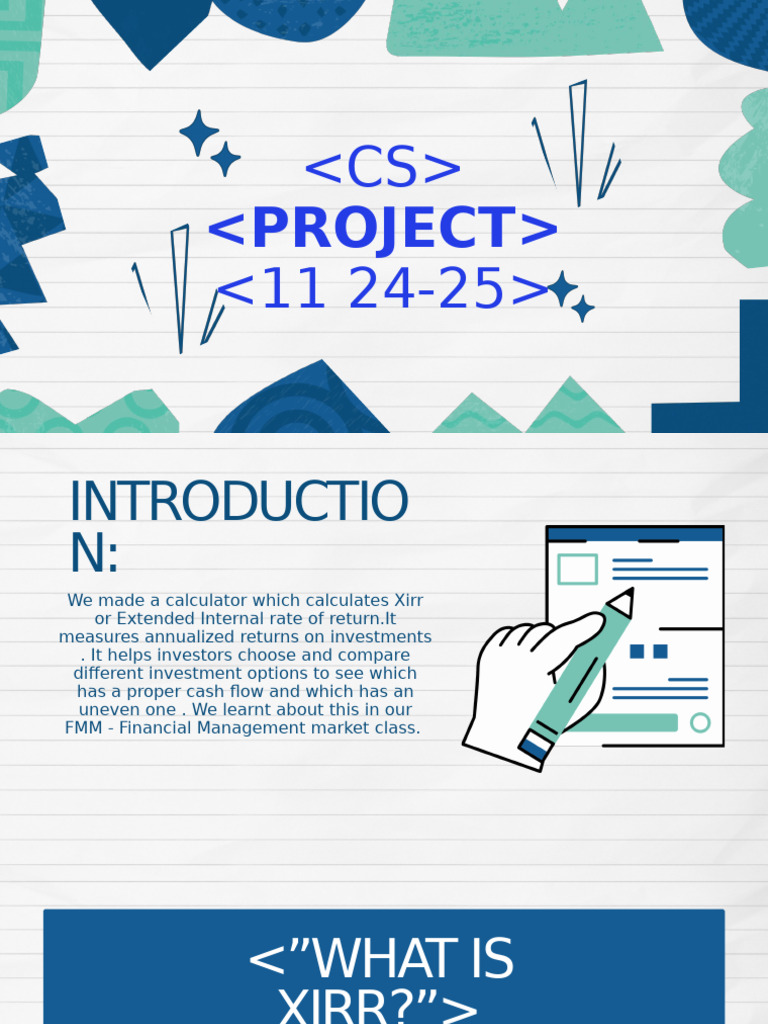 Cs Project 11 | PDF
