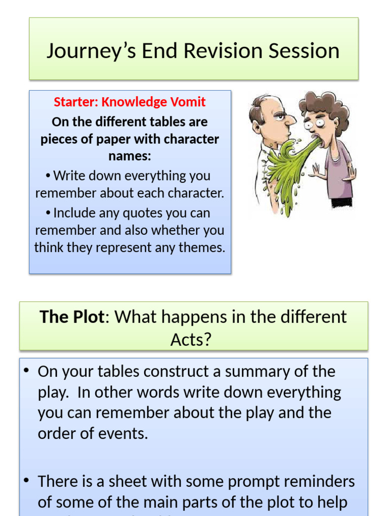 Journey's End Play Summary & Themes | PDF