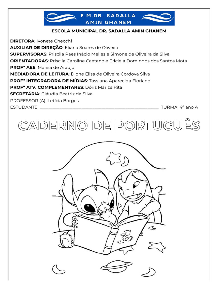 Equipe da Escola Sadalla Amin Ghanem | PDF