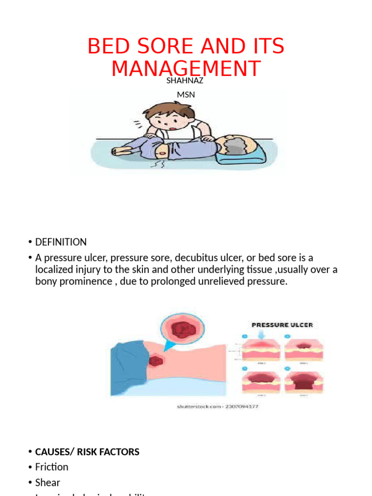 Bed Sore Management and Prevention Guide | PDF | Skin | Medical Specialties