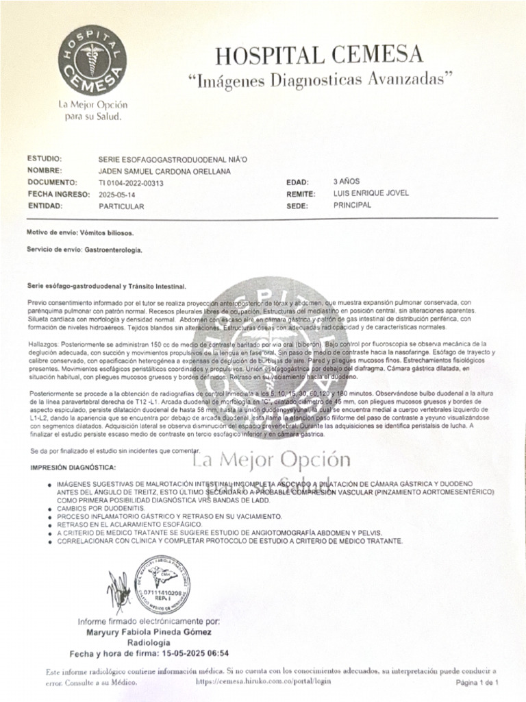 Hospital Cemesa | PDF