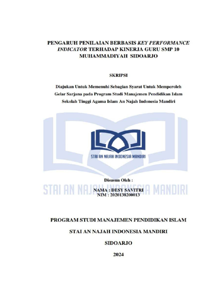 Desy Savitri - 2020138200013 | PDF