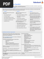 Identification Checklist for Customers | PDF | Identity Document ...