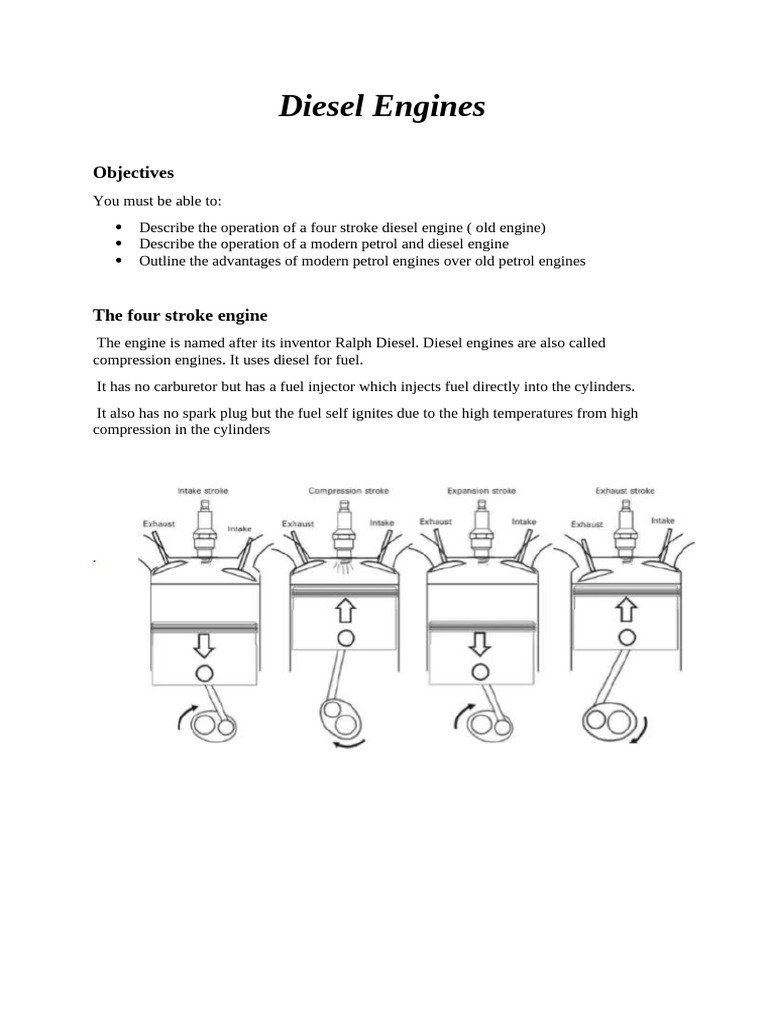 Diesel Engine Basics And Efficiency Pdf