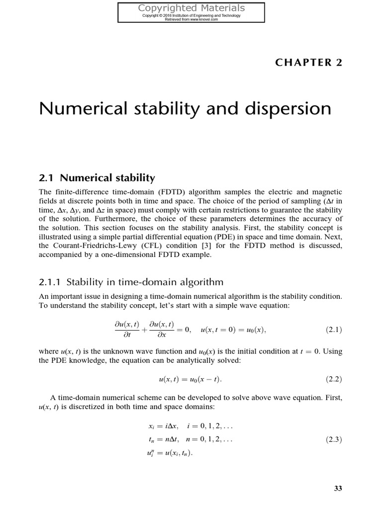 FDTD Book Matlab - Chapter 2 | PDF | Waves | Physics