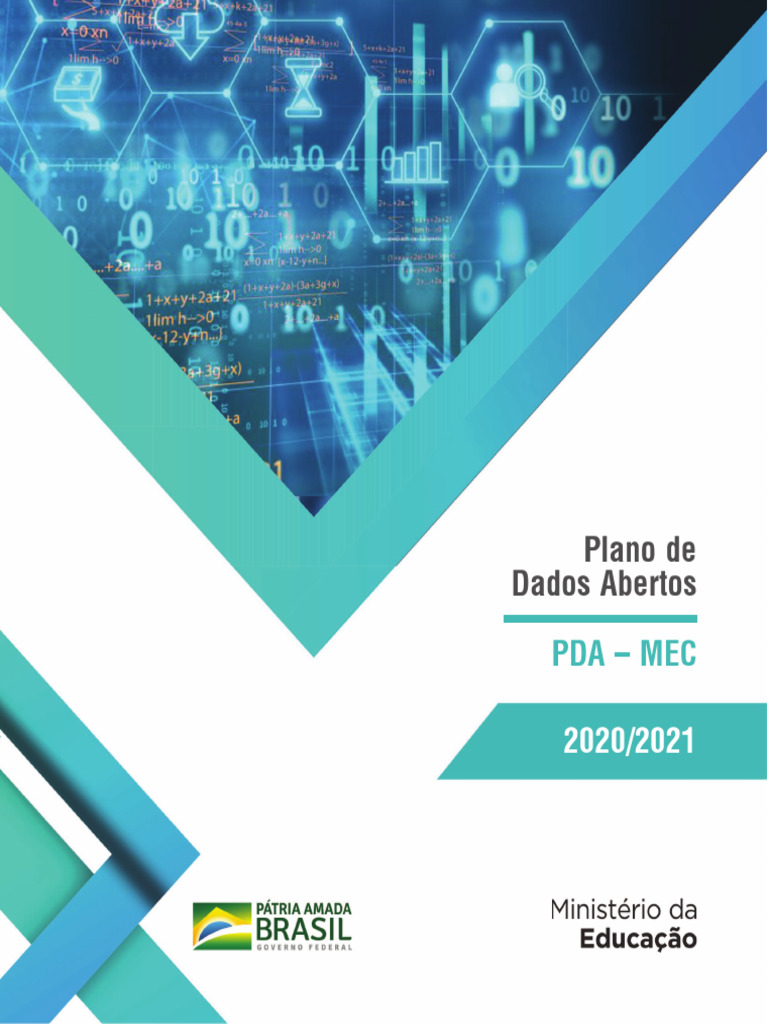 Plano de Dados Abertos MEC 2020/2021 | PDF | Governança | Tecnologia da ...