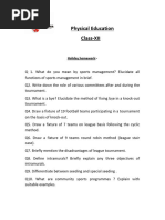 Knockout Fixture Instructions for Teams | PDF