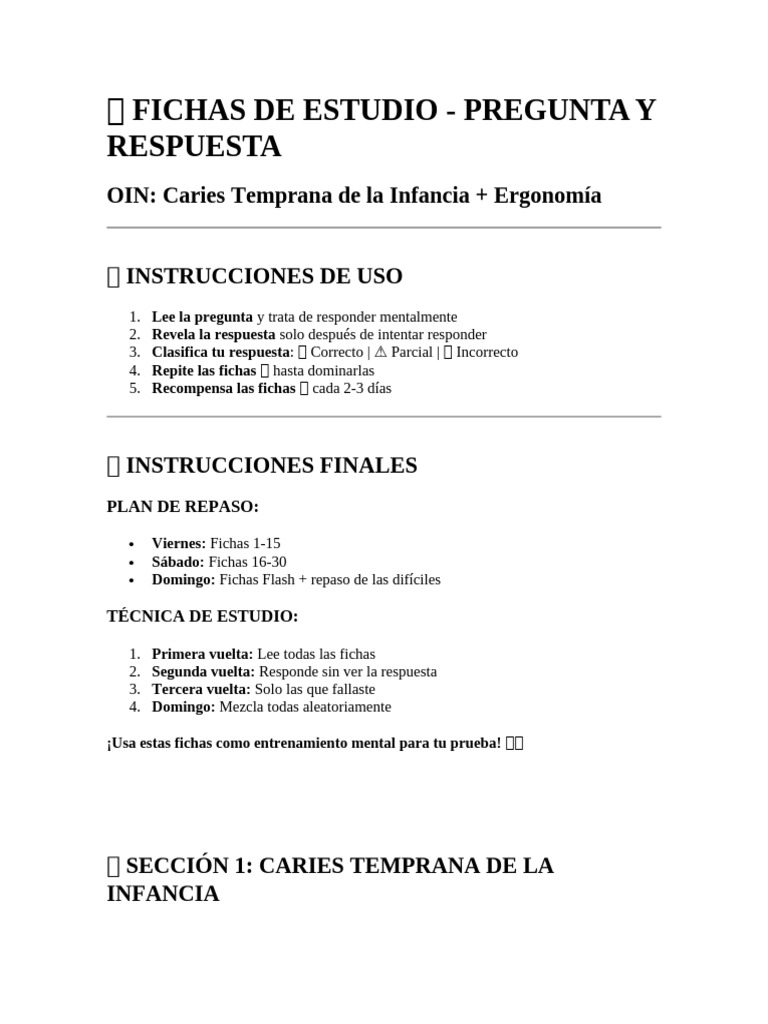? Fichas de Estudio | PDF | Odontología | Síndrome del túnel carpiano
