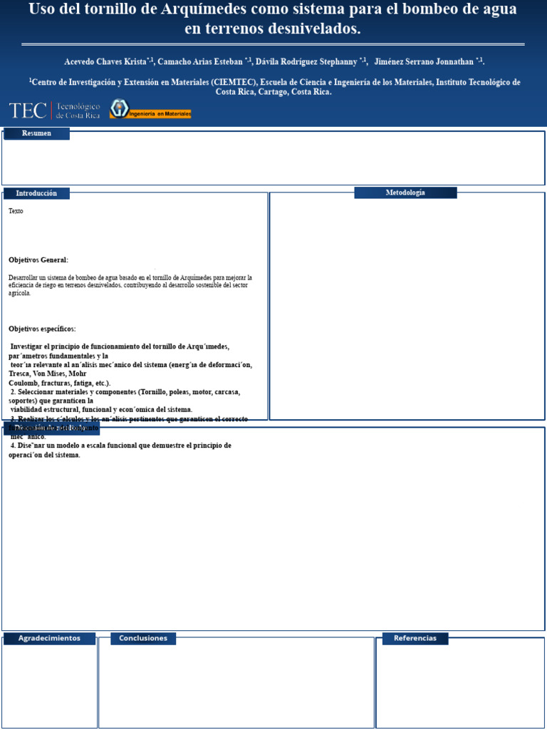 Formato de Poster | PDF