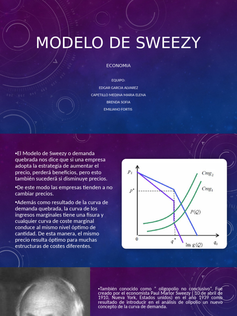 Modelo de Sweezy | PDF | Oferta y demanda | Oligopolio