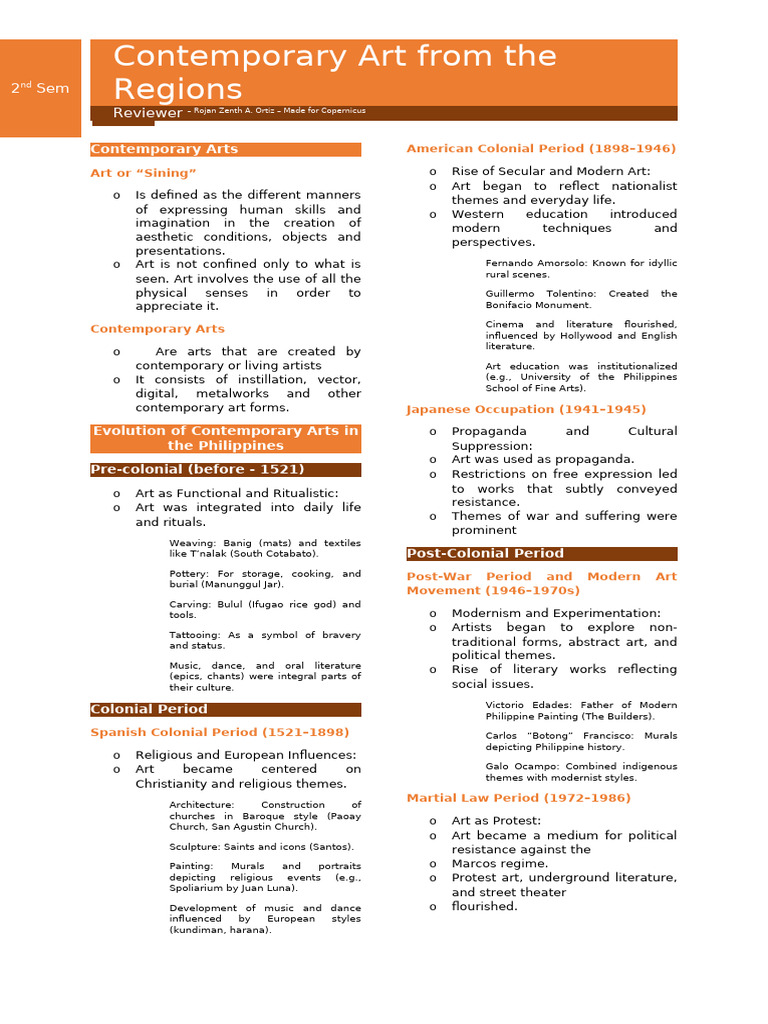 Cpar Reviewer Copernicus | PDF | Cebu | Philippines