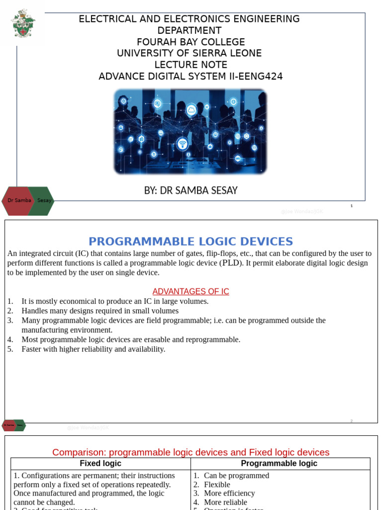 Advance Digital System - II | PDF | Read Only Memory | Digital Technology