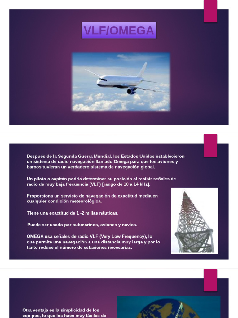 07 Vlf-Omega | PDF | Sistema de Posicionamiento Global | Navegación