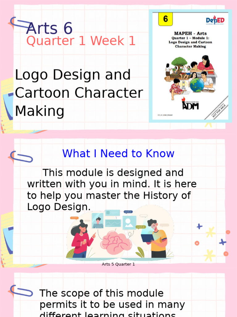 Arts 6: Quarter 1 Week 1 | PDF | Logos | Typefaces