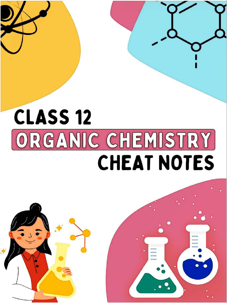 Complete Organic Chemistry Cheat Sheet ? | PDF