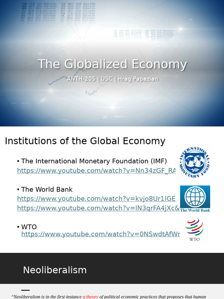 Neoliberalism and Global Economy Insights | PDF | Neoliberalism ...