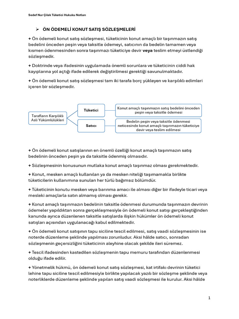 Tüketici Hukuku 2. Part | PDF