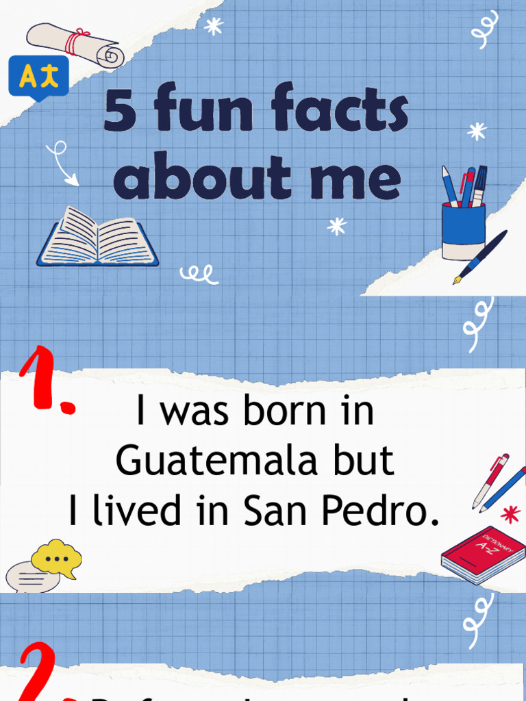 5 Fun Facts About Me | PDF
