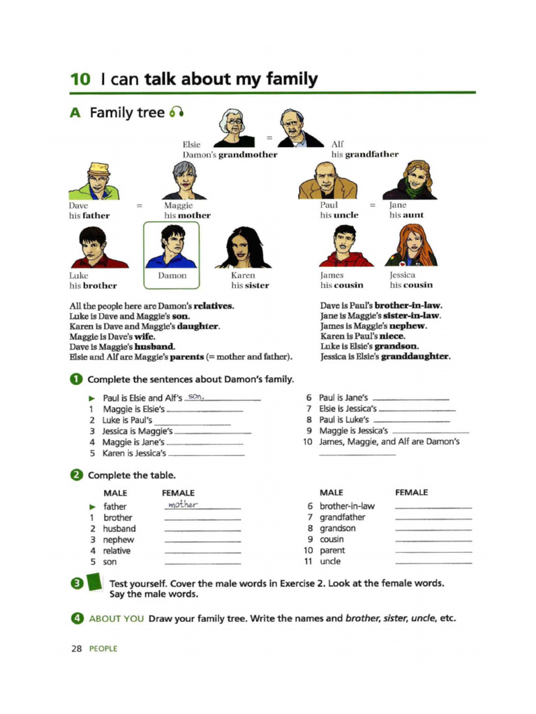 10.1 Vocabulary Exercises (OWS Basic) | PDF