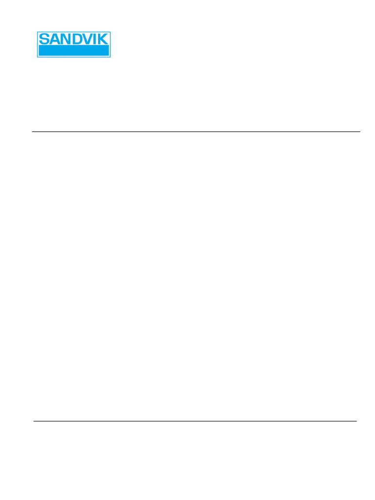 SANDVIK Grease Name Change Acknowledgement | PDF