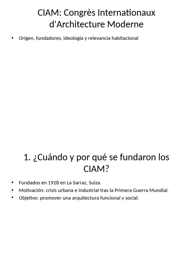 CIAM Tarea Presentacion | PDF