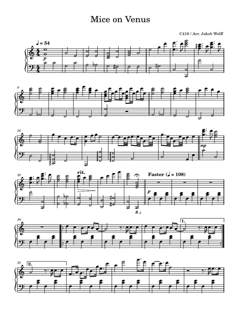 Mice On Venus | PDF