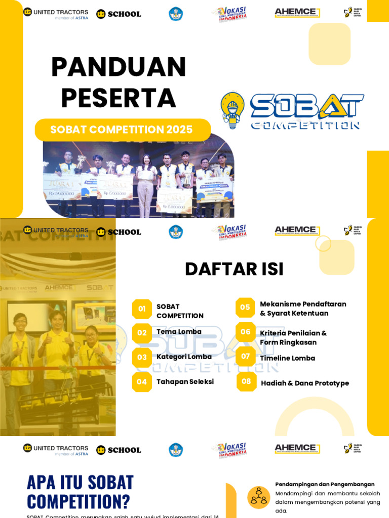 2025 Panduan SOBAT Competition | PDF