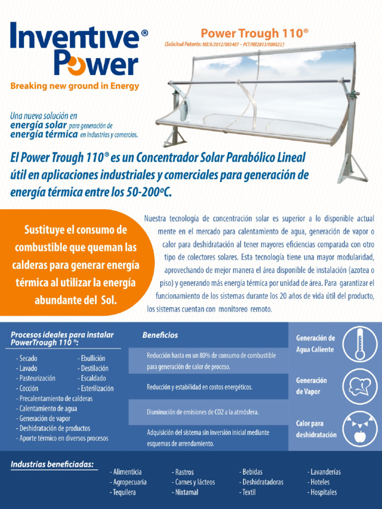 Inventive Power Datasheet PT110 | PDF